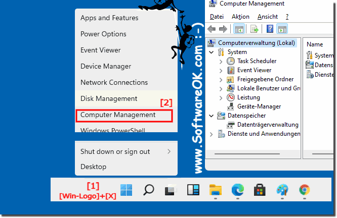 The Computer Management in Windows 11! The Computer Management in Windows 11!